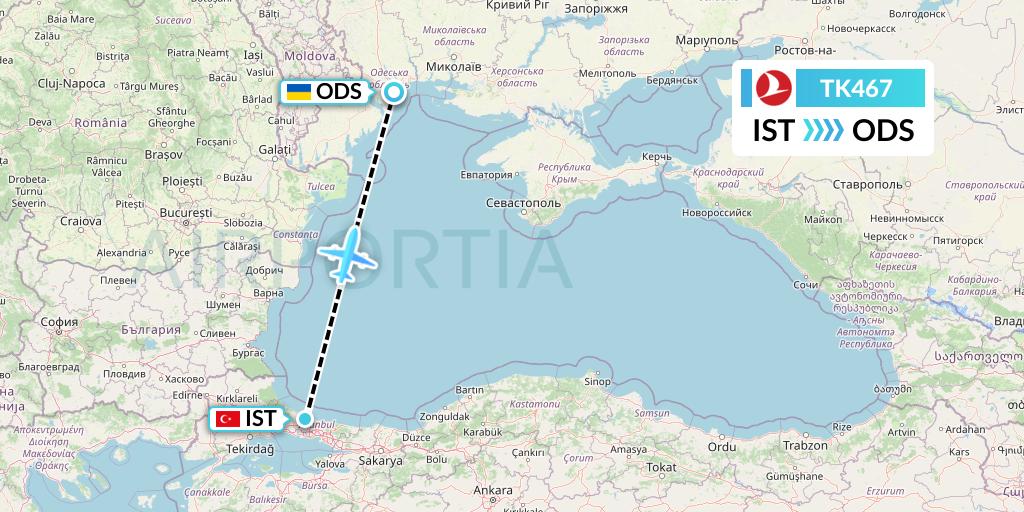 TK467 - Accident: THY B738 at Odessa on Nov 21st 2019