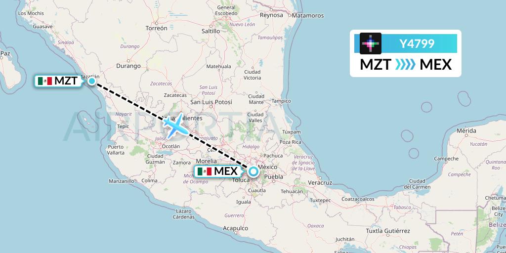 Y4799 - Incident: Volaris A20N at Mexico City on May 7th 2022