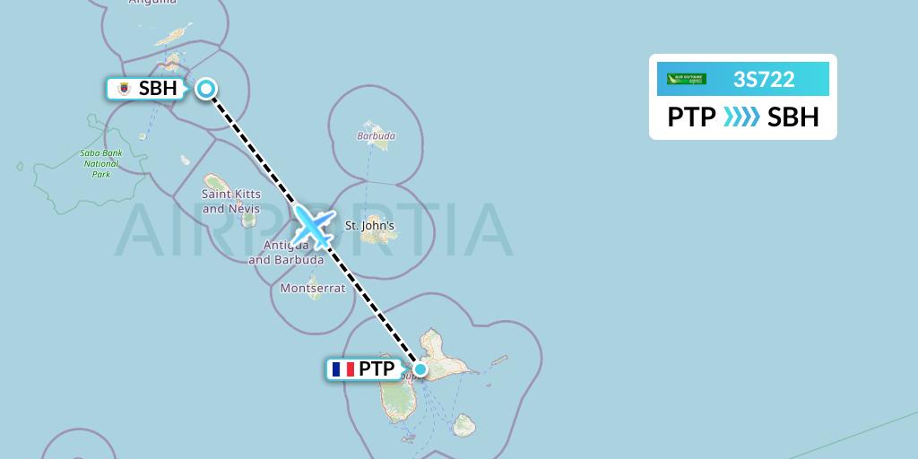 3S722 - Accident: Antilles DHC6 at Saint Barthelemy on Aug 24th 2023