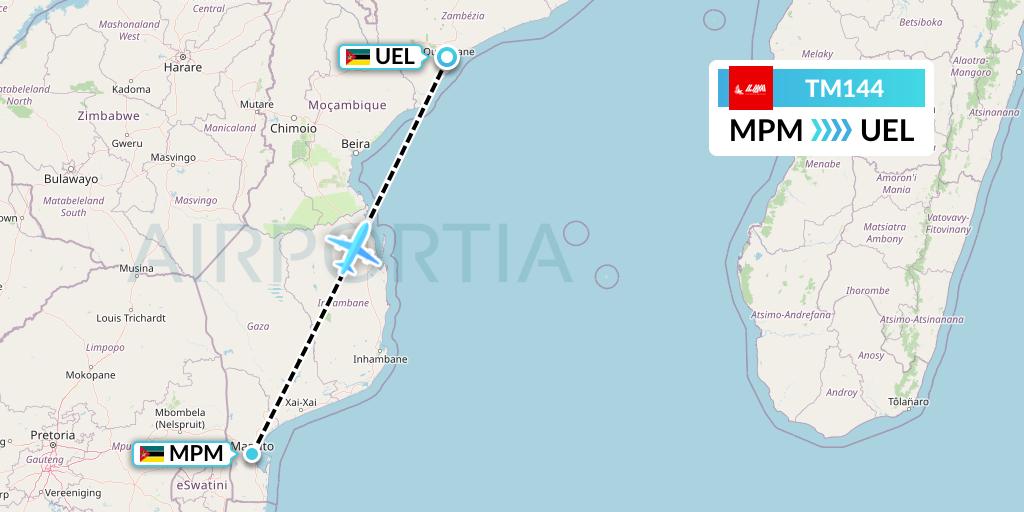 TM144 - Incident: LAM B737 at Quelimane on Feb 26th 2021