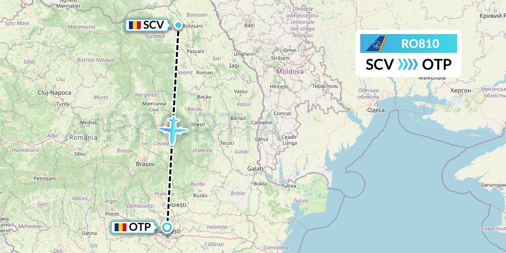 RO810 Flight Status Tarom: Suceava to Bucharest (ROT810)