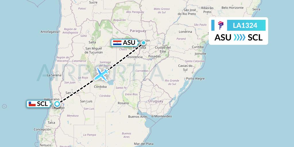 LA1324 - Incident: LATAM Brasil A320 at Asuncion on Jul 23rd 2024
