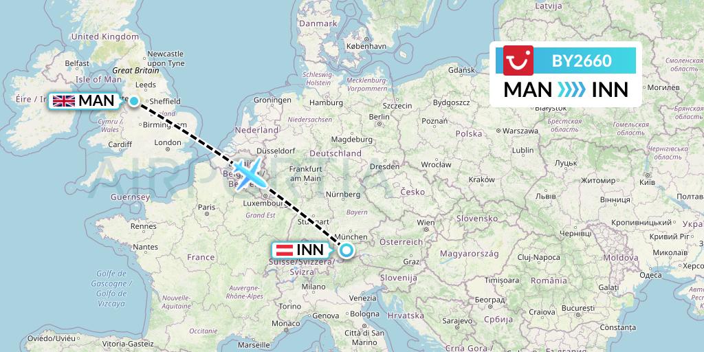 BY2660 - Incident: TUI B738 near Innsbruck on Mar 4th 2023