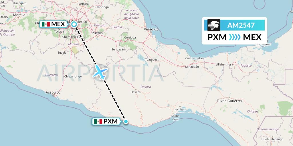 AM2547 - Incident: Aeromexico E190 near Oaxaca on May 3rd 2023