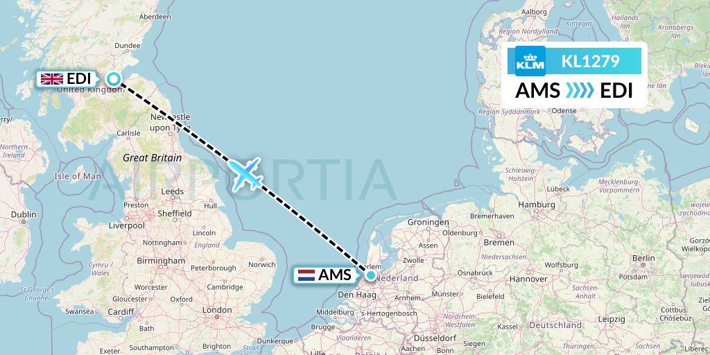 KL1279 - Incident: KLM Cityhopper E195 at Edinburgh on Jan 16th 2024
