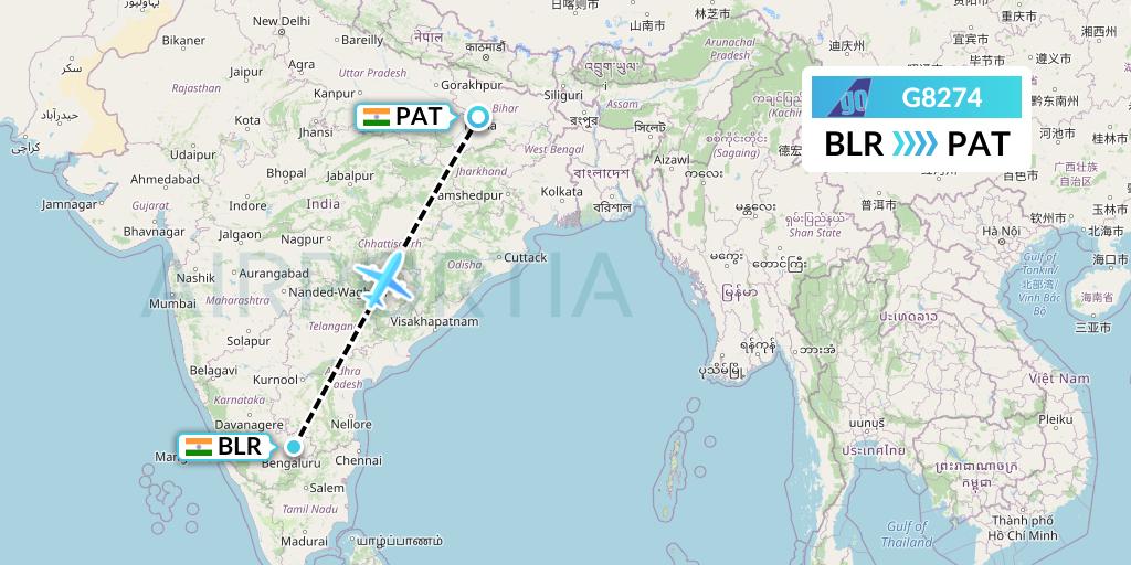 G8274 - Incident: Gofirst A20N at Patna on Jan 3rd 2023