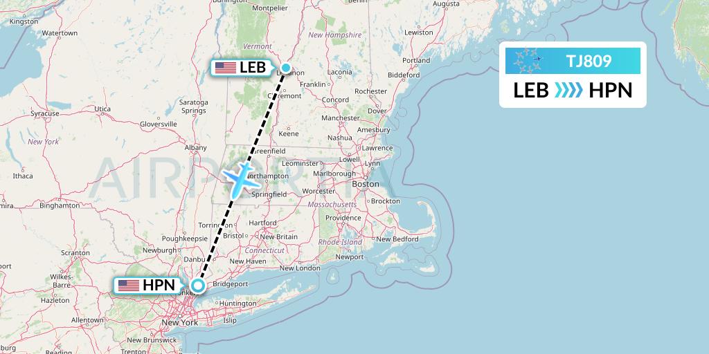 TJ809 Flight Status Tradewind Aviation: Lebanon to White Plains (GPD809)