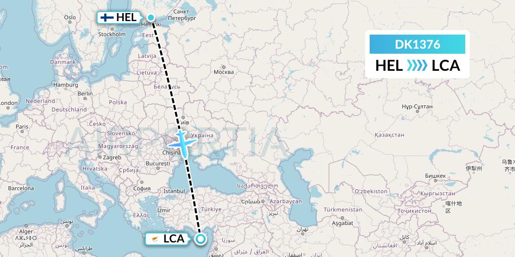 DK1376 Flight Status Thomas Cook Airlines Scandinavia: Helsinki to ...