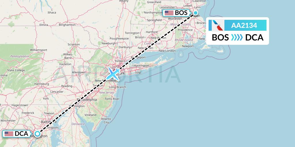 AA2134 - Incident: American A319 at Washington on May 29th 2024