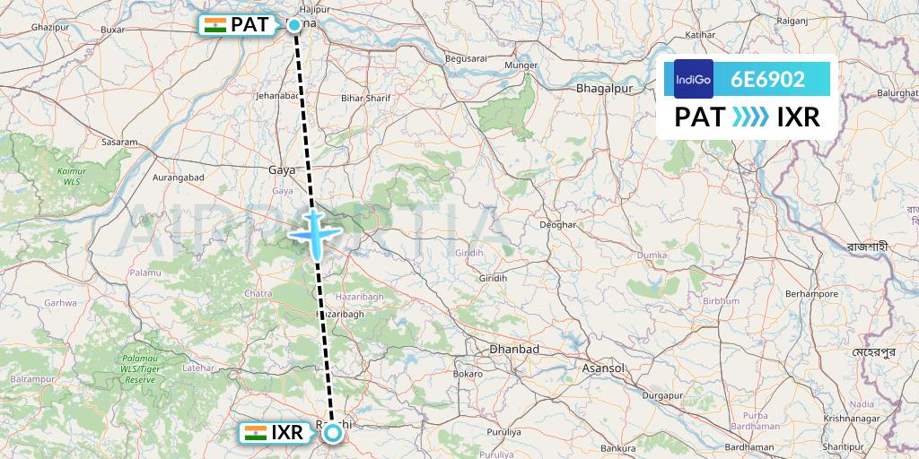 6E6902 - Incident: Indigo A20N at Ranchi on Jun 2nd 2025