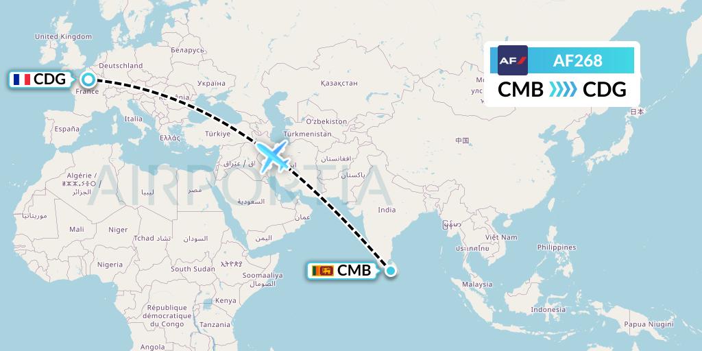 AF268 - Incident: France B789 near Paris on Feb 11th 2023