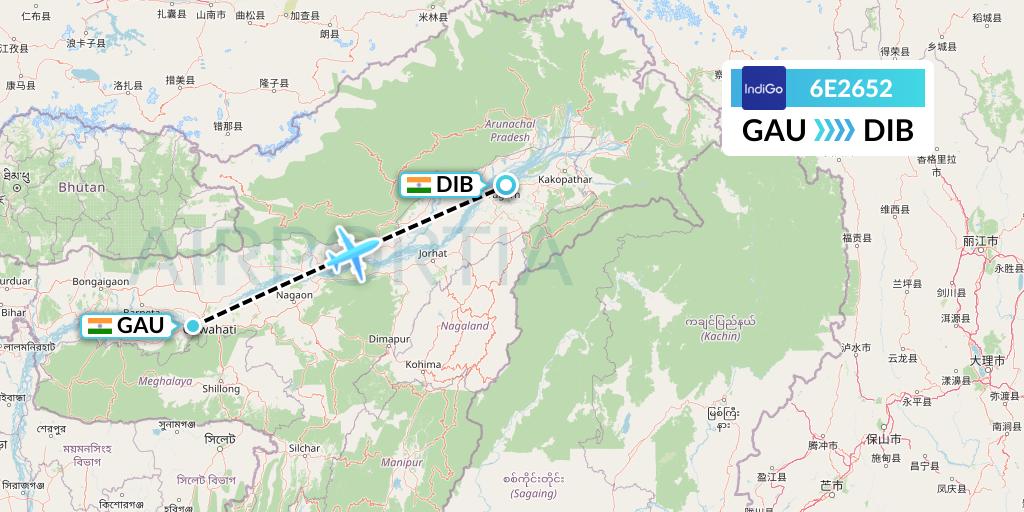 6E2652 - Incident: Indigo A20N at Guwahati on Jun 4th 2023