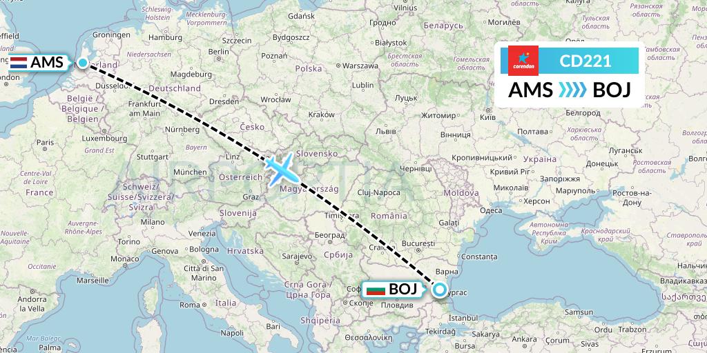 CD221 - Incident: Corendon Dutch B738 near Amsterdam on Jul 18th 2023