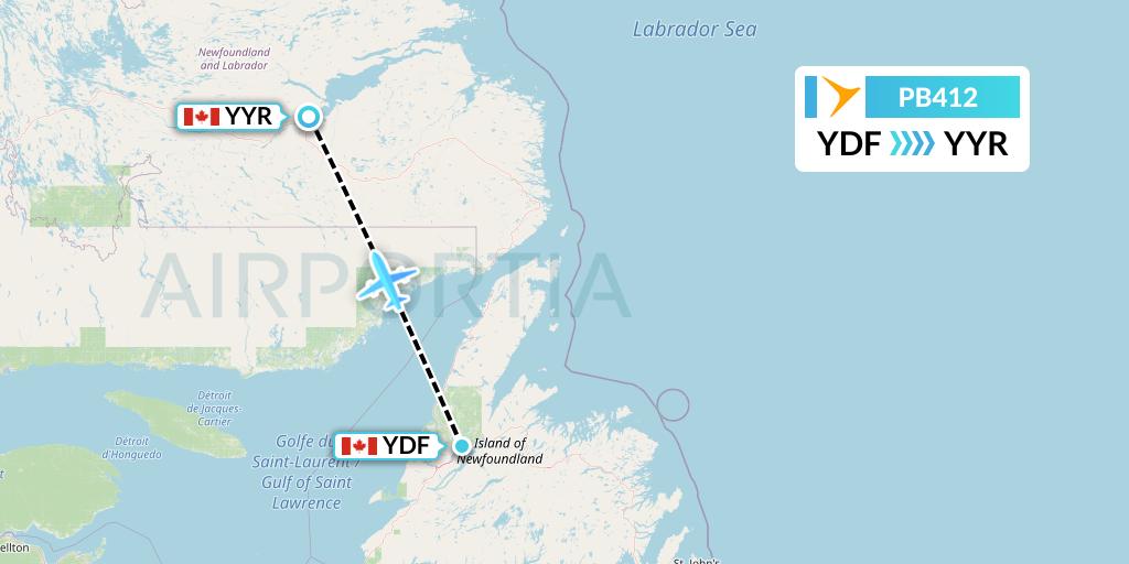 PB412 - Incident: PAL DH8D at Goose Bay on May 5th 2023