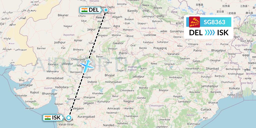 SG8363 - Incident: Spicejet B737 at Delhi on Sep 1st 2022
