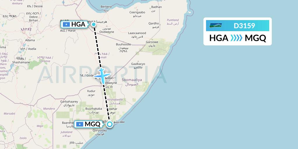 D3159 - Accident: Daallo A321 near Mogadishu on Feb 2nd 2016