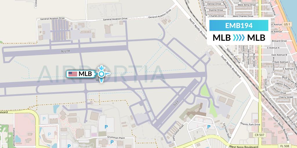 EMB194 Flight Status Embraer: Melbourne to Melbourne