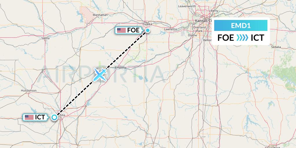 EMD1 Flight Status Eaglemed: Topeka to Wichita