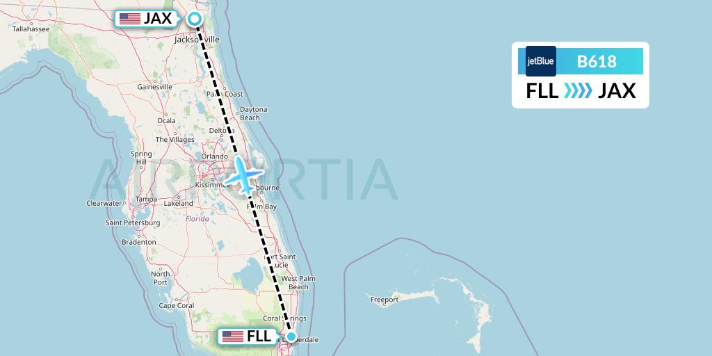 B618 - Incident: Jetblue A320 at Jacksonville on Aug 3rd 2023