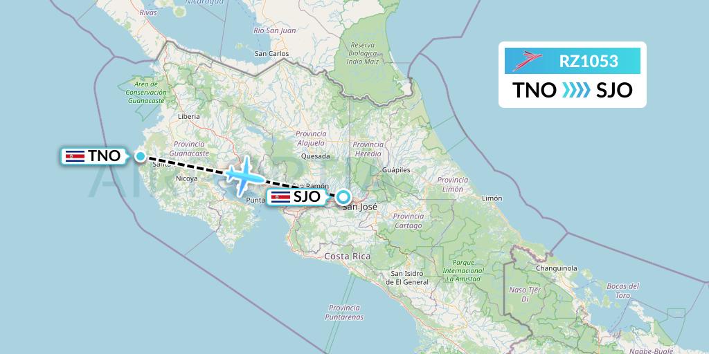 RZ1053 Flight Status Sansa Airlines: Santa Cruz to San Jose (LRS1053)