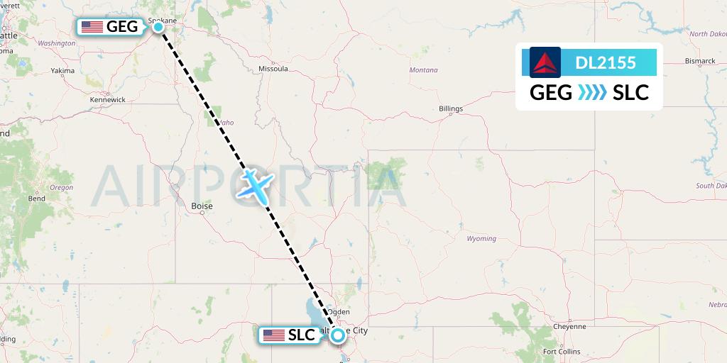 DL2155 - Incident: Delta BCS3 at Salt Lake City on Feb 9th 2023