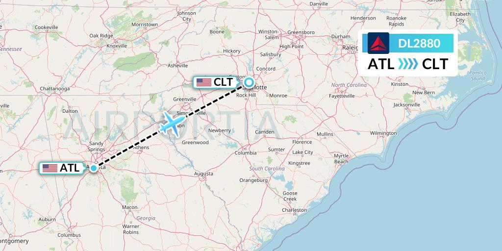 DL2880 - Incident: Delta B712 at Charlotte on Apr 9th 2023