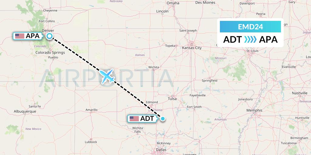 EMD24 Flight Status Eaglemed: Ada to Denver