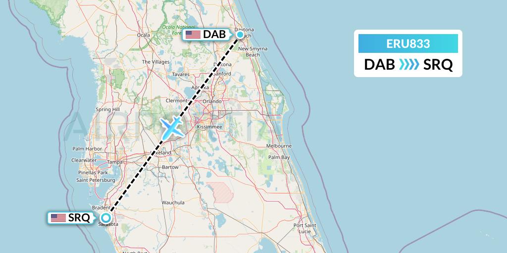 ERU833 Flight Status Embry-riddle Aeronautical University: Daytona ...