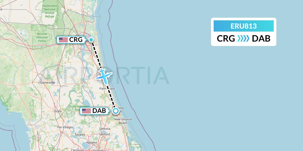 ERU813 Flight Status Embry-riddle Aeronautical University: Jacksonville ...