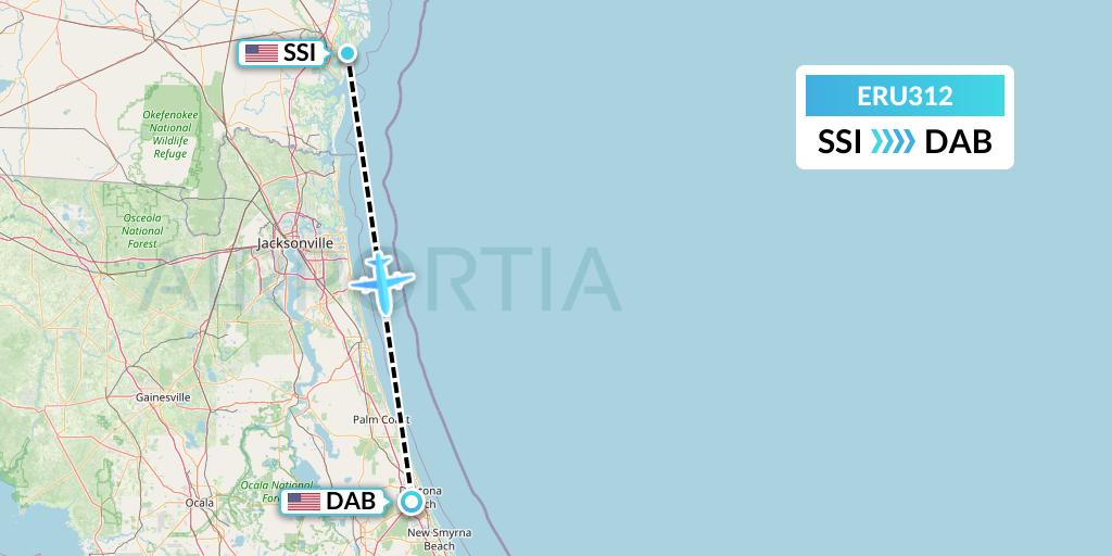 ERU312 Flight Status Embry-riddle Aeronautical University: Brunswick to ...