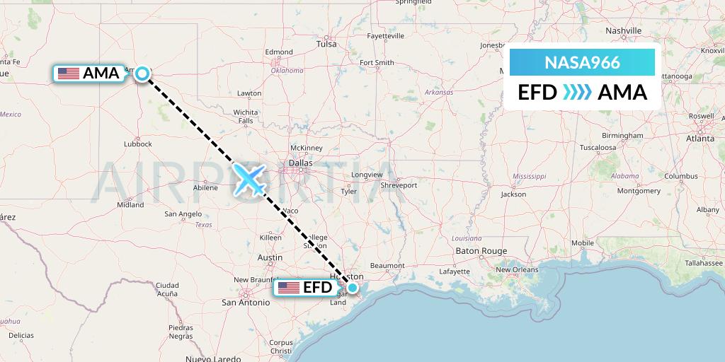 NASA966 Flight Status Nasair: Houston to Amarillo (UEA966)