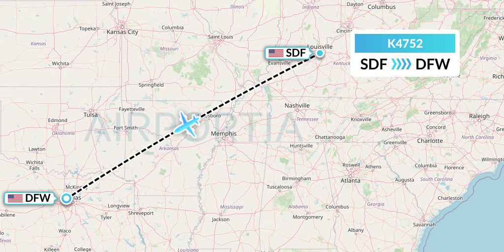 K4752 Flight Status Kalitta Air: Louisville to Dallas (CKS752)