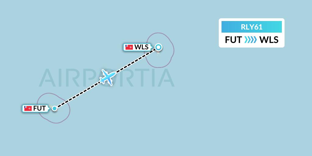 RLY61 Flight Status Air Loyaute: Futuna Island to Wallis