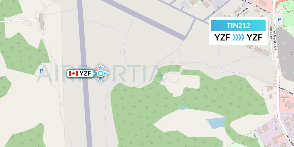 TIN212 Flight Status Air Tindi: Yellowknife to Yellowknife (8T212)