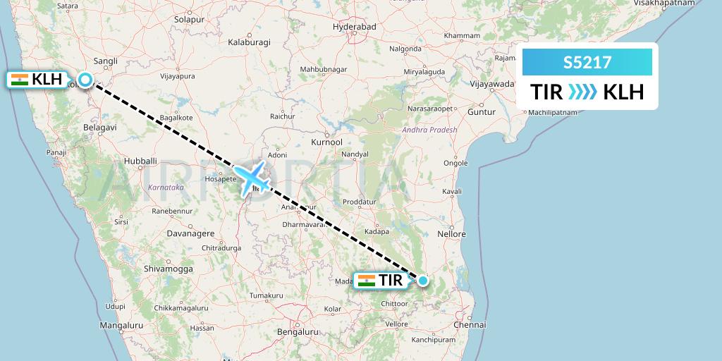S5217 Flight Status Star Air: Tirupati to India (SDG217)