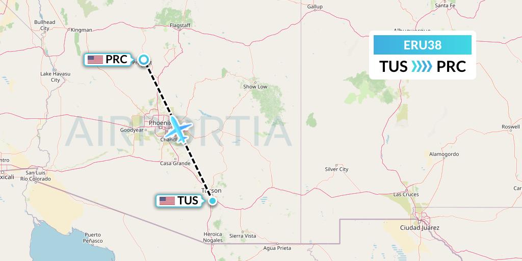 ERU38 Flight Status Embry-riddle Aeronautical University: Tucson to ...