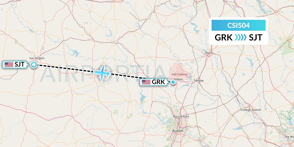 CSI504 Flight Status Csi Aviation: Killeen to San Angelo