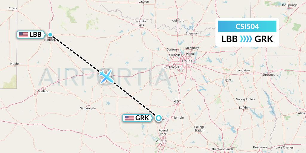 CSI504 Flight Status Csi Aviation: Lubbock to Killeen