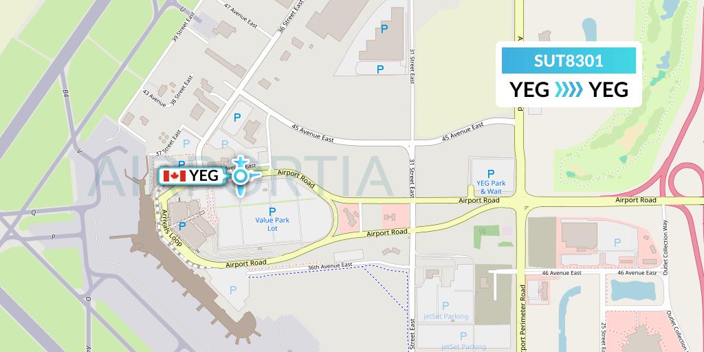 SUT8301 Flight Status Summit Air Ltd.: Edmonton to Edmonton