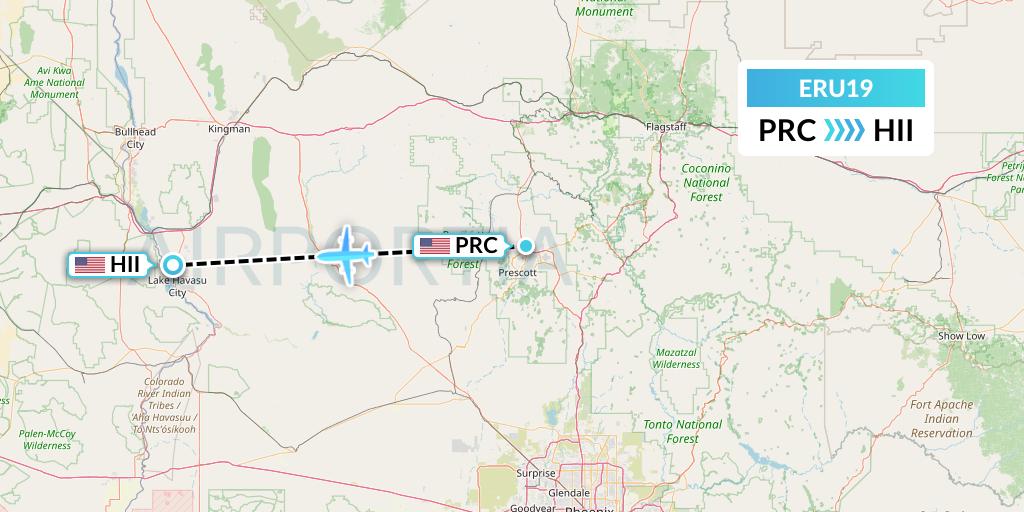 ERU19 Flight Status Embry-riddle Aeronautical University: Prescott to ...