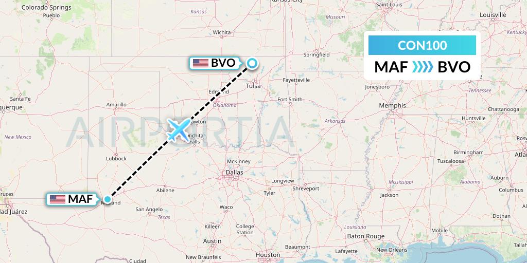 CON100 Flight Status Conocophillips Aviation Alaska: Midland to ...