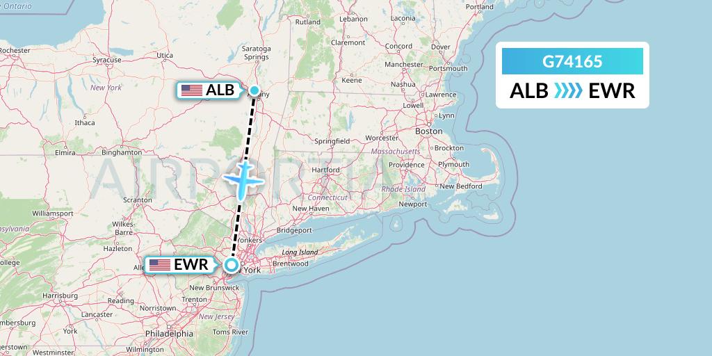 G74165 Flight Status GoJet: Albany to New York (GJS4165)