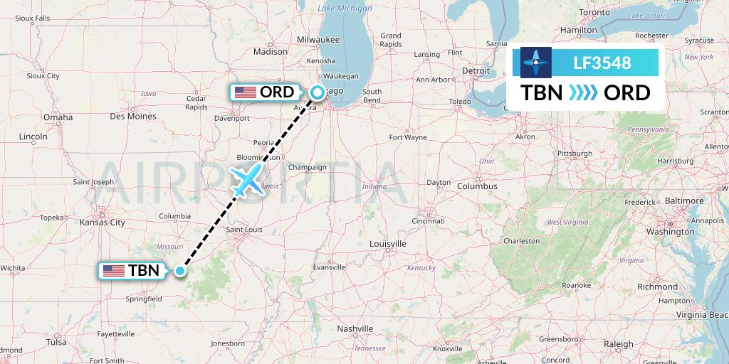 LF3548 - Incident: Contour CRJ2 at Chicago on Sep 17th 2025