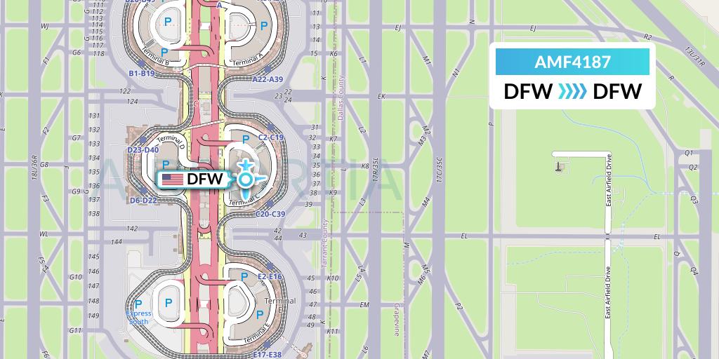 AMF4187 Flight Status Ameriflight: Dallas to Dallas