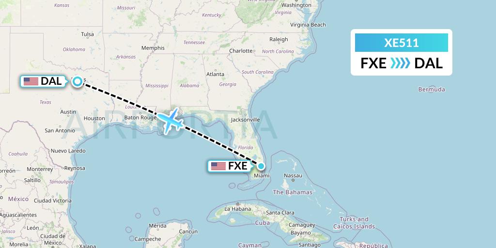XE511 Flight Status Jsx: Fort Lauderdale to Dallas (JSX511)