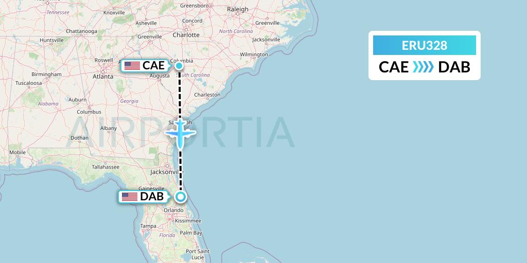 ERU328 Flight Status Embry-riddle Aeronautical University: Columbia to ...