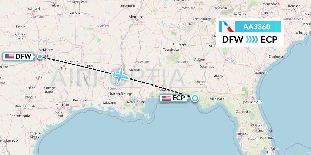 AA3360 Flight Status American Airlines: Dallas to Panama City (AAL3360)
