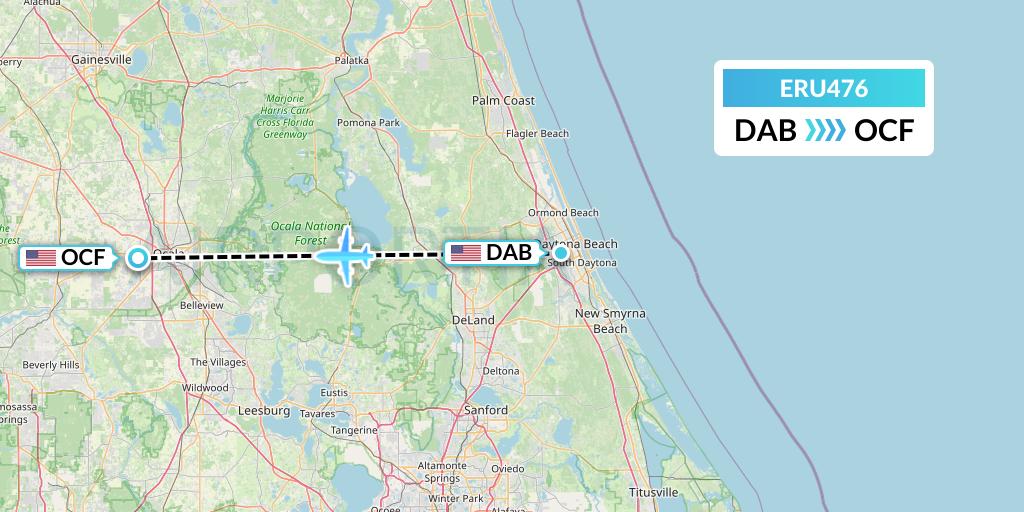 ERU476 Flight Status Embry-riddle Aeronautical University: Daytona ...