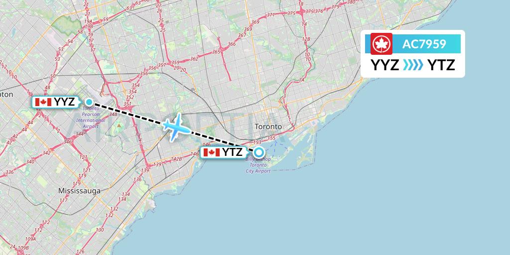 AC7959 Flight Status Air Canada: Toronto to Toronto (ACA7959)