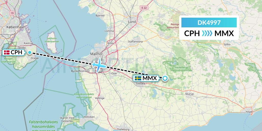 DK4997 Flight Status Thomas Cook Airlines Scandinavia: Copenhagen to ...